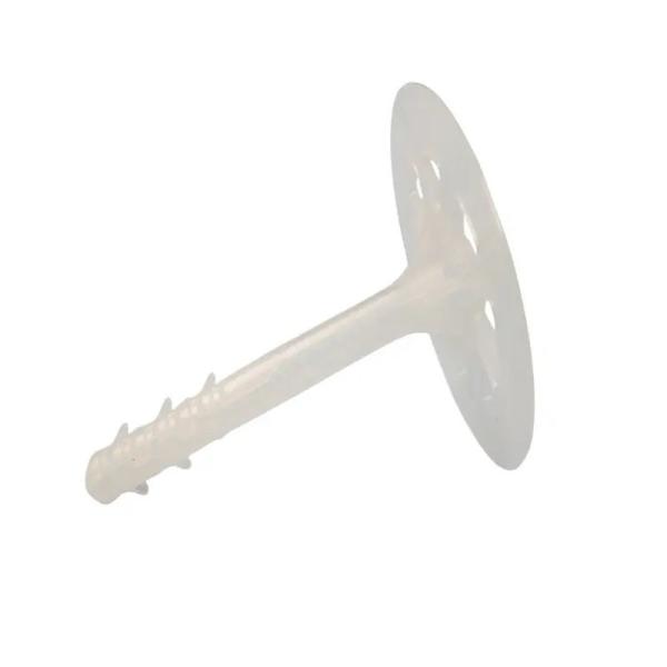 Quality White Plastic Insulation Anchor With Corrosion Resistance 50mm Head Diameter For for sale