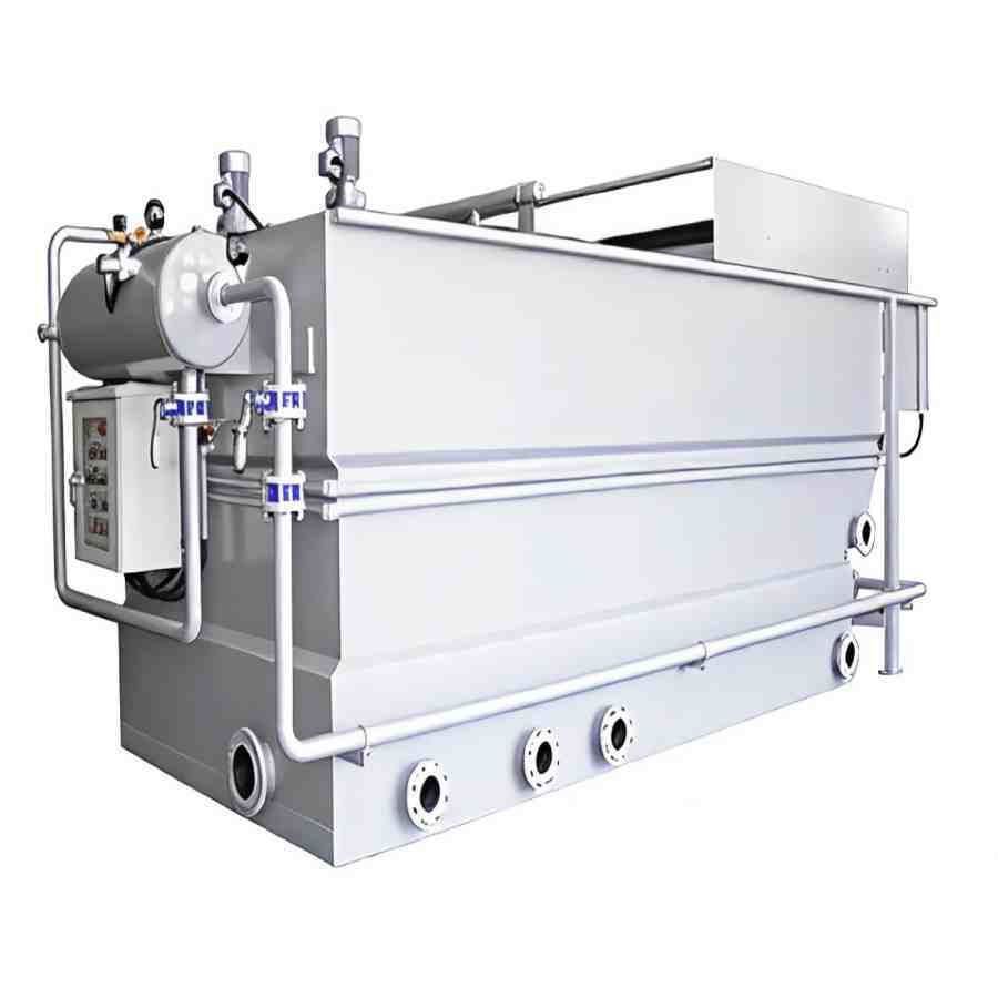 Quality Power Plant Cooling Tower Dissolved Air Flotation DAF System Blowdown Wastewater Treatment 2-150 m3/h Unit for sale