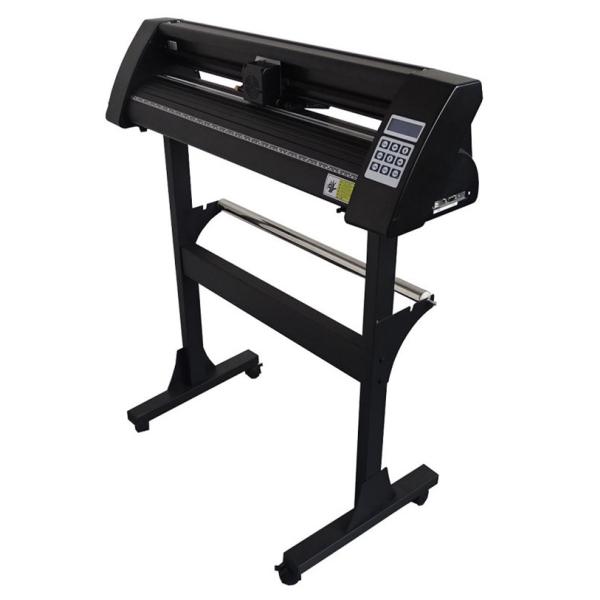 Quality Black 870mm 34 Inch Vinyl Printing Cutting Machine for sale