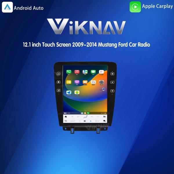 Quality Viknav 12.1 inch Touch Screen 2009-2014 Mustang Ford Car Radio Android for sale