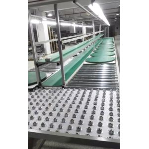 Quality AI-Optimized Drum Conveyor Assembly Line Aluminum Frame For Smart Factories for sale