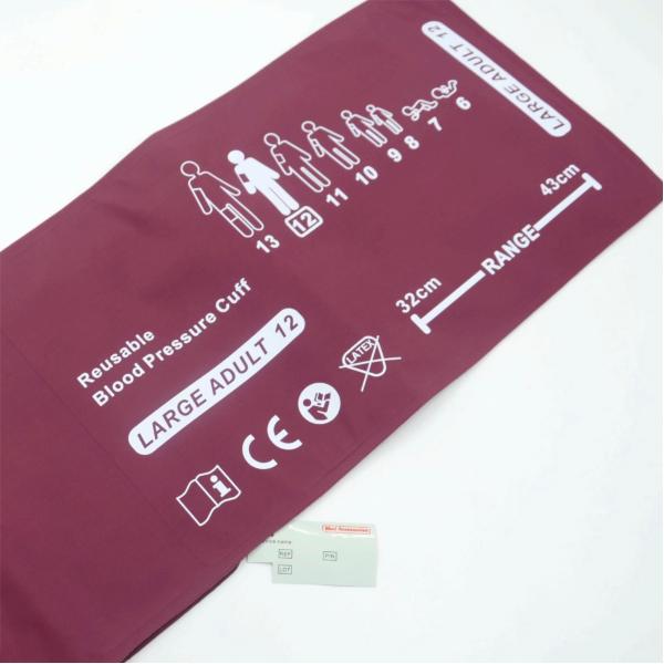 Quality Reusable 32-43cm Welch Allyn Flexiport Reusable Blood Pressure Cuffs 12 Large for sale
