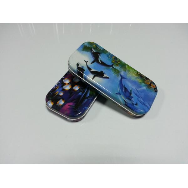 Quality Stationery Square Tin Containers for sale