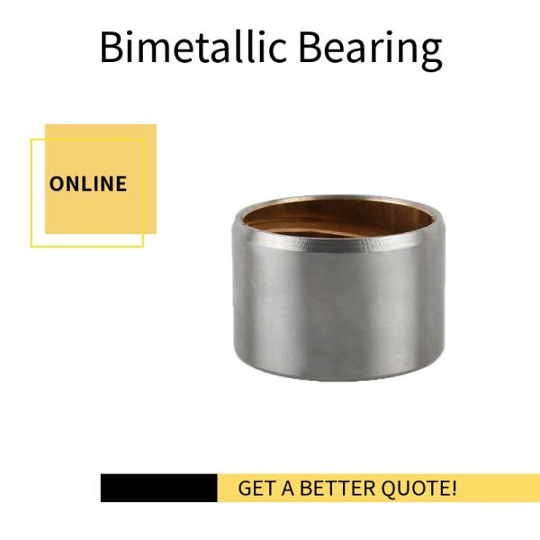 Quality Bimetallic Bearing Bronze Metric Cylindrical Bushes for sale