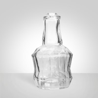 Quality Super Flint Diamond Cut Glass Decanter , XO, brandy , Vodka Liquor Gin Rum for sale