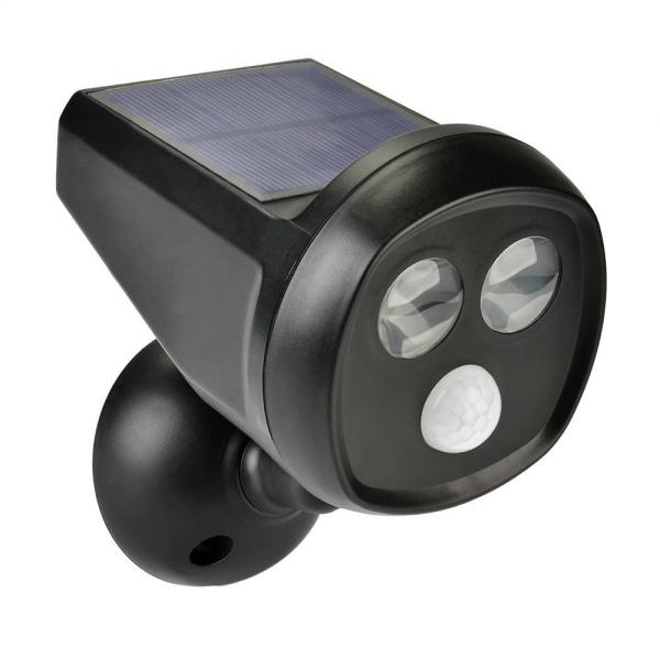 Quality DIM HIGH Modes 3.7V 2000mAh 9W Solar Motion Sensor Wall Light IP65 for sale