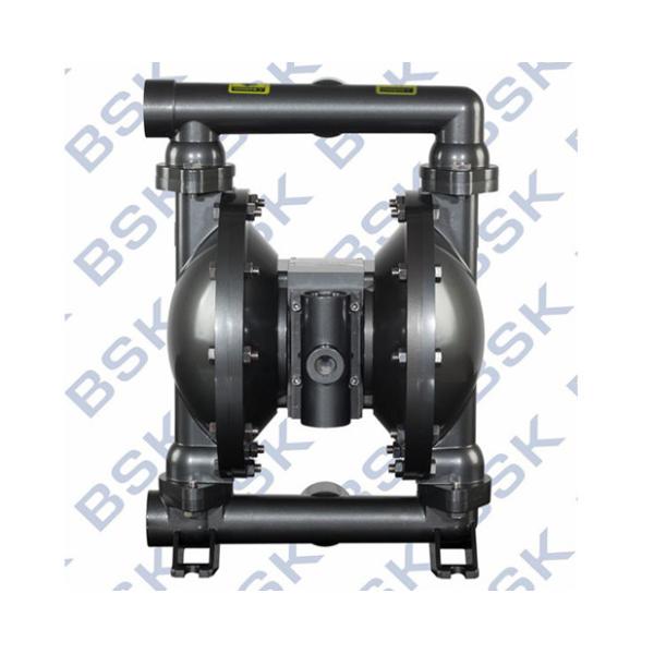 Quality Cast Steel Air Driven Double Diaphragm Pump Pneumatic Air Pump 3mm Maximum Particle Size for sale