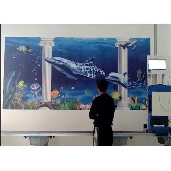 Quality 12m2/H CMYK TX800 Epson Wall Mural Printer 400ml Ink for sale