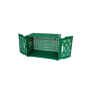 Quality 3.4kg 100% Virgin PP Heavy Duty Fruit And Vegetable Plastic Crates for sale