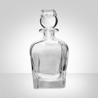 Quality Super Flint Diamond Cut Glass Decanter , XO, brandy , Vodka Liquor Gin Rum for sale