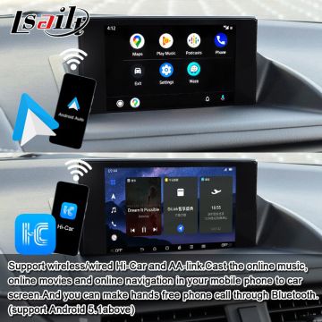 Quality Lsailt Wireless CarPlay Android Video Interface for Lexus CT CT200H 2014-2017 for sale