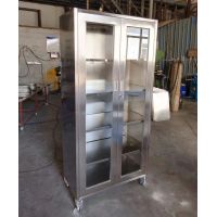 Quality Mobile Stainless Steel Medical Cabinet On Wheels For Instruments & Supplies for sale