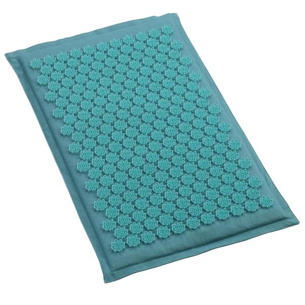 Quality Lotus Spike Electric Back Massager Accupressure Mat Linen Fabric Material for sale