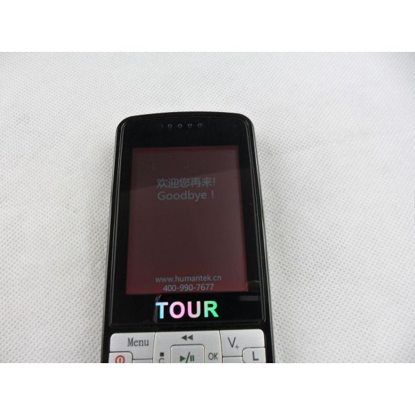 Quality Multimedia Playback 007B Automatic Tour Guide System With 3.5 Inch LCD Screen for sale