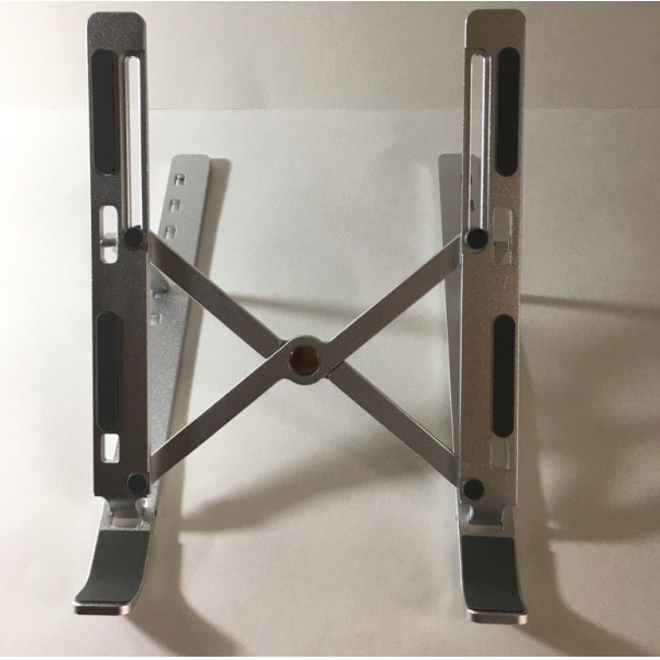 Quality Stamping Machining 4mm Macbook Pro Foldable Stand / Aluminum Ipad Holder for sale