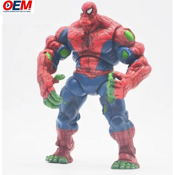 Quality Custom maker custom Nice adult movable collection figure model spider hero PVC action figures toy for sale
