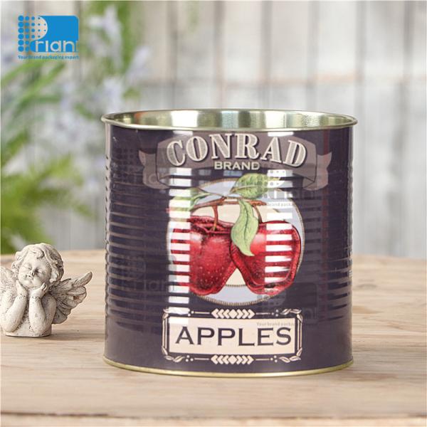 Quality Pet Food Tin Cans 250g-800g Customized Empty Metal Tins With Easy Open Lids for sale