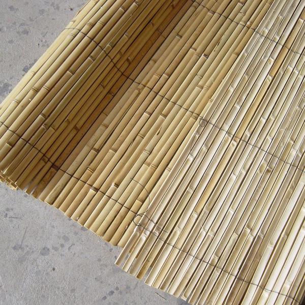 Quality Factory Bamboo Fence Slat Natural Materials Solid Garden Privacy Bamboo Slat for sale