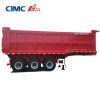 china 80T Rear Tipping Truck Trailer Semi Trailer with 3.5" King Pin HJGMCK20103 from