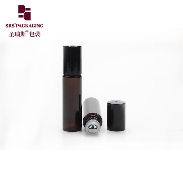 Quality amber plastic PET empty mini 10ml elegant roll on lipgloss for sale