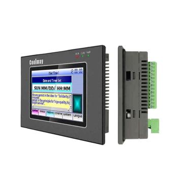 Quality ODM 5 Inch TFT PLC HMI PLC Combo 2 Channels Analog Outputs 20mA for sale
