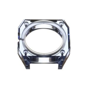 Quality Polished 42mm Blue Sapphire Watch Case For Custoized Movement for sale