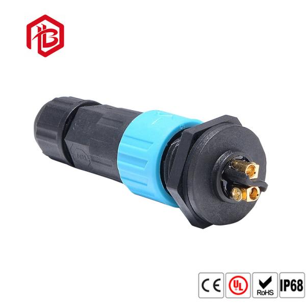 Quality A16 Self-Locking Soldering 3-Pin Fast Card Male And Female Butt Waterproof Connector for sale