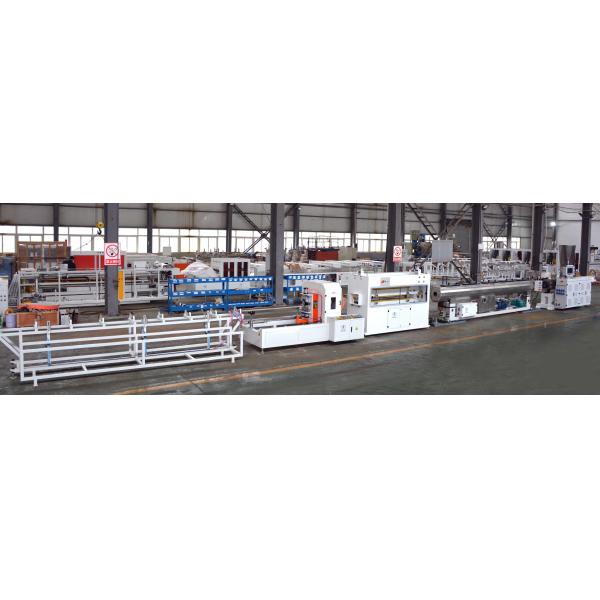 Quality SHENZHEN HYPET High Speed PVC Pipe Making Machine , PVC-O High Filler Pipe for sale