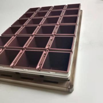Quality Non Stick 24 Case Aluminum Multi Loaf Bread Pan Mould for sale