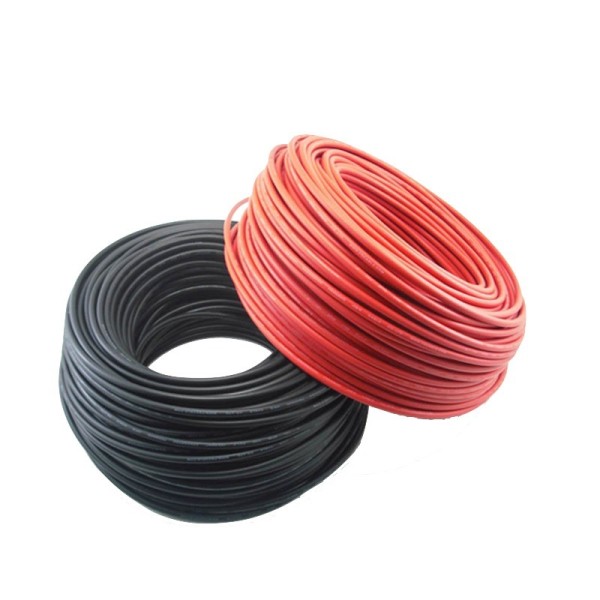 Quality IEC Standard 4mm2 2 Core Solar Cable High Temperature Resistant Copper Conductor for sale