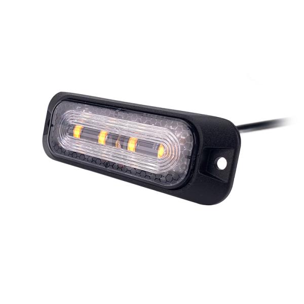 Quality Side Flashing 12V - 24V LED Strobe Warning Lights IP67 Strobe Light For Vehicle for sale