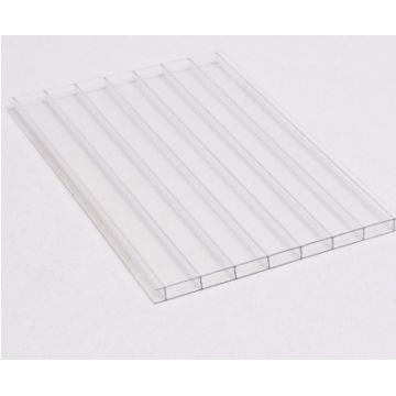 Quality Four Walls Polycarbonate Hollow Sheet 20mm Honeycomb Plastic Sheets For for sale