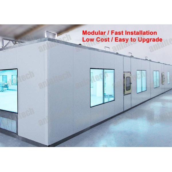 Quality 3600m3/H HEPA Filtration ISO 7 Clean Room Class 10000 Plexiglass for sale