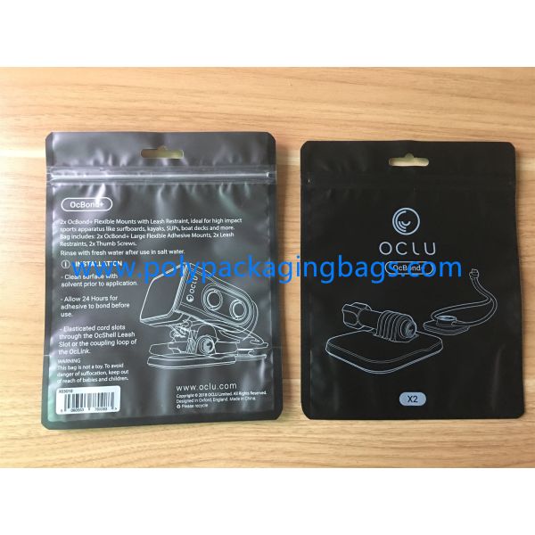 Quality OPP Matte Composite Zipper Bag for sale