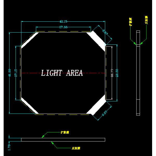 Quality 7 Segment LCD Display Instrumentation LCD Module FSTN LCD Display for sale