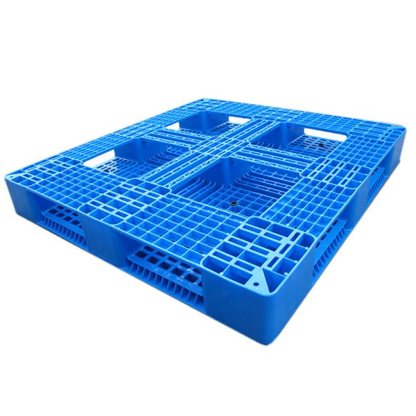 Quality Double Face Green Plastic Pallet Heavy Duty Alkali Resistance for sale