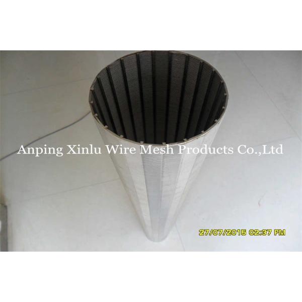 Quality 89mm Stainless Steel Vee Wire Johnson Screen Pipe Customised For Liquid Filtration for sale