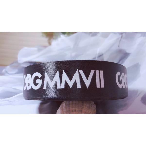 Quality Customized Print Satin Grosgrain Ribbon with Logo For Wrapping Decoration for sale