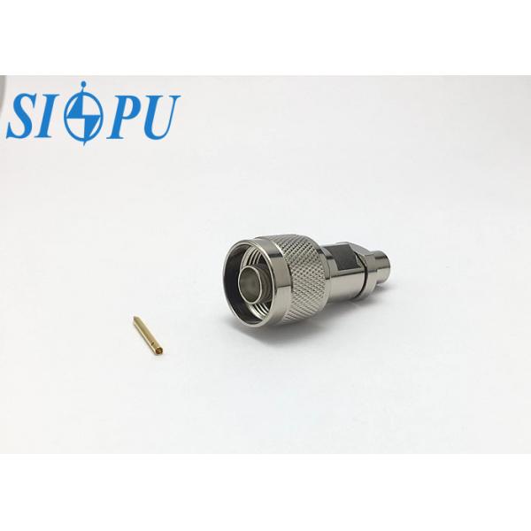 Quality N-Type Male RF Connector for RG142B/U Coaxial Cable – Threaded for sale
