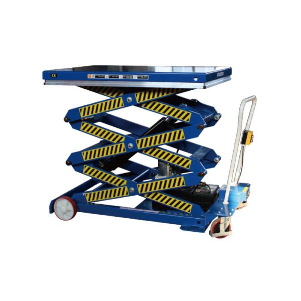 Quality 400KG Manual Pallet Mobile Hydraulic Lift Platform Material Handling Equipment for sale