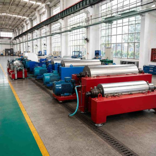 Quality Industrial Decanter Centrifuge for Abrasive Mineral Wastewater for sale