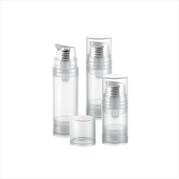 Quality 5ml 10ml 15ml Single Wall Cosmetic Airless Pump for sale