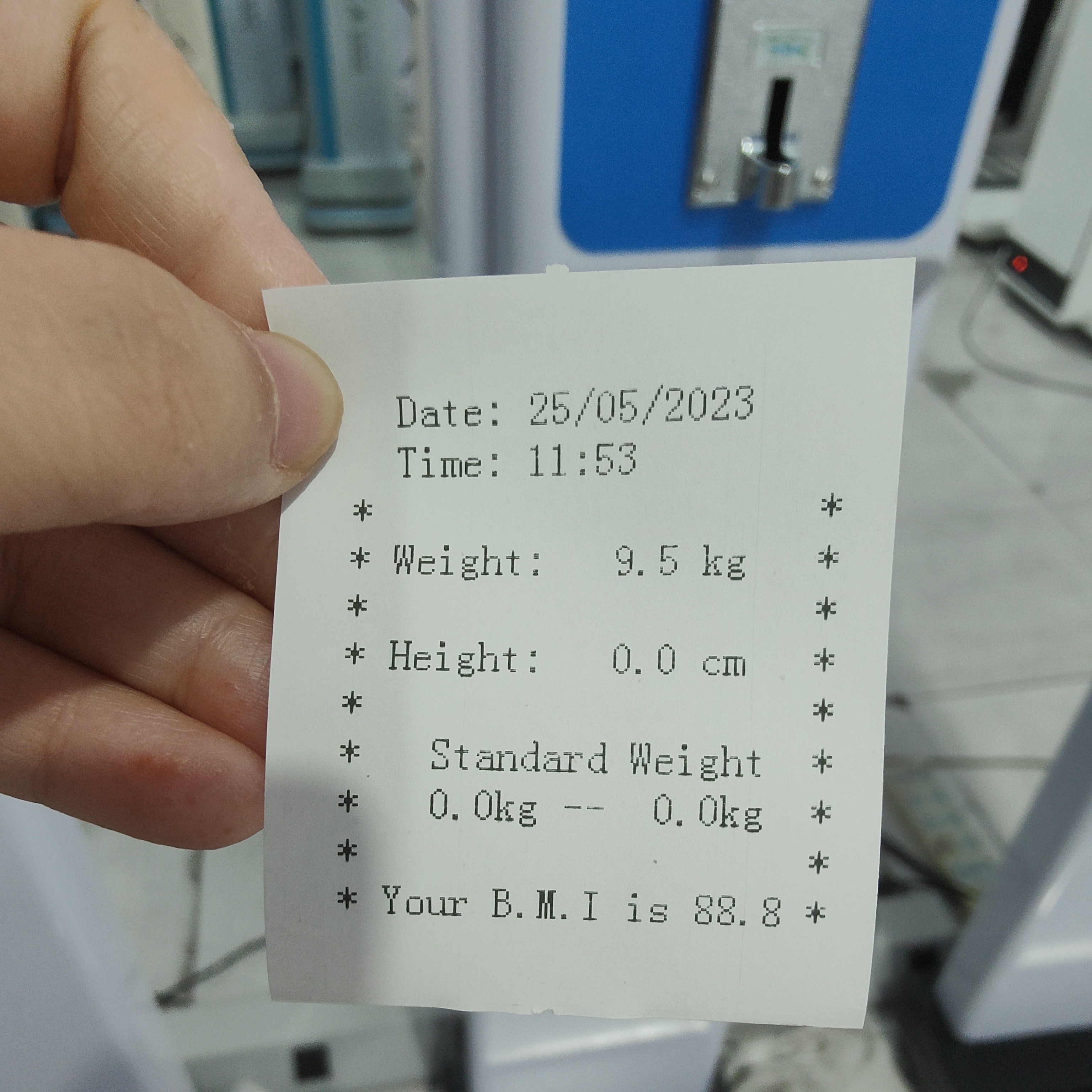 Quality Durable Coin Operated Body Height Weight BMI Machine Weighing Scale with OBM for sale