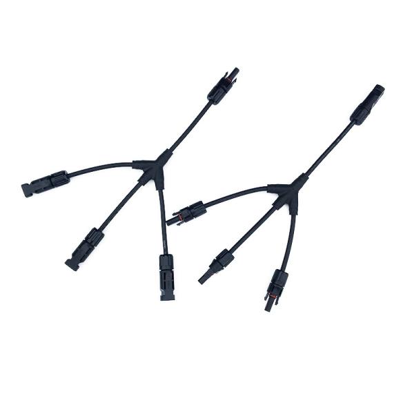 Quality 3 To 1 MC4 Connector Multi Branch Quick Assembling for Power Station for sale