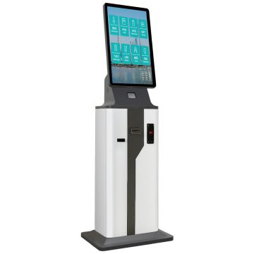 Quality 21.5 Inch Management Self Service Kiosk Payment Terminal With Qr Code Scanner for sale