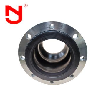 Quality NBR Double Sphere Rubber Compensator Ansi Flanged Rubber Expansion Joint for sale