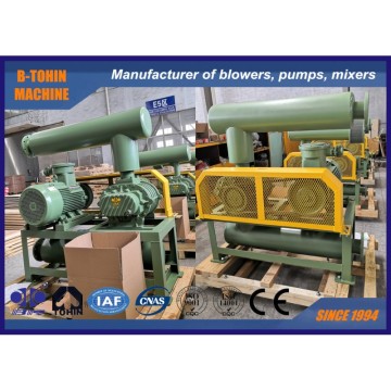 Quality Roots Air Blower Pump maximum pressure -40KPA , vacuum blower pump for sale