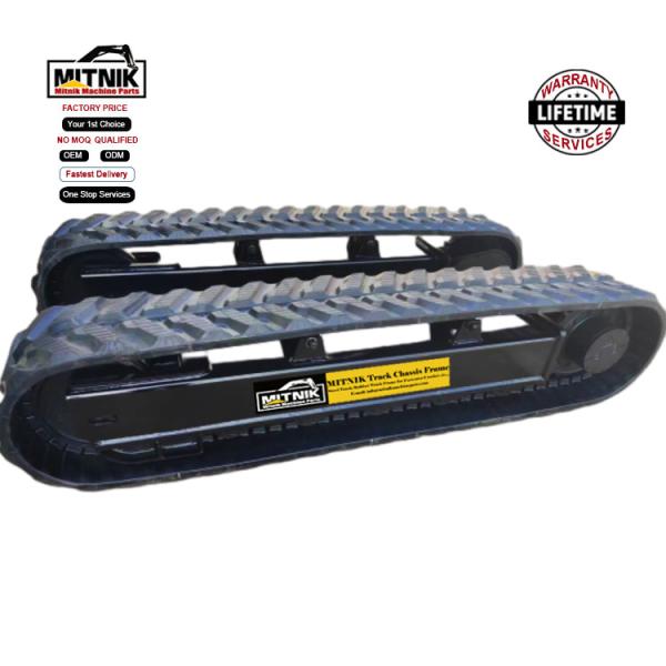 Quality OEM Complete Chassis Frame Rubber Track Steel Track for Undercarriage Parts for sale