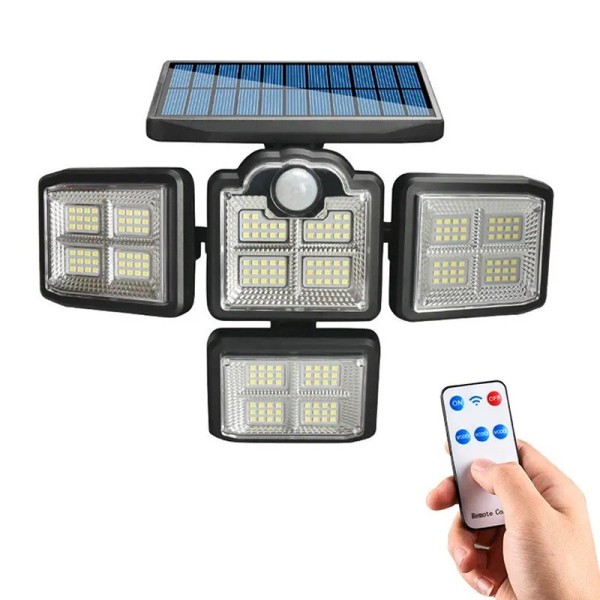 Quality Energy Efficient Wall Mounted Solar Led Lights Remote Control for sale
