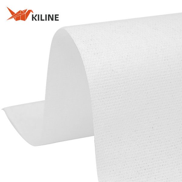 Quality OEM Reusable Nowoven Industrial Wiping Cloth Spunlace Jumbo Roll 65gsm for sale
